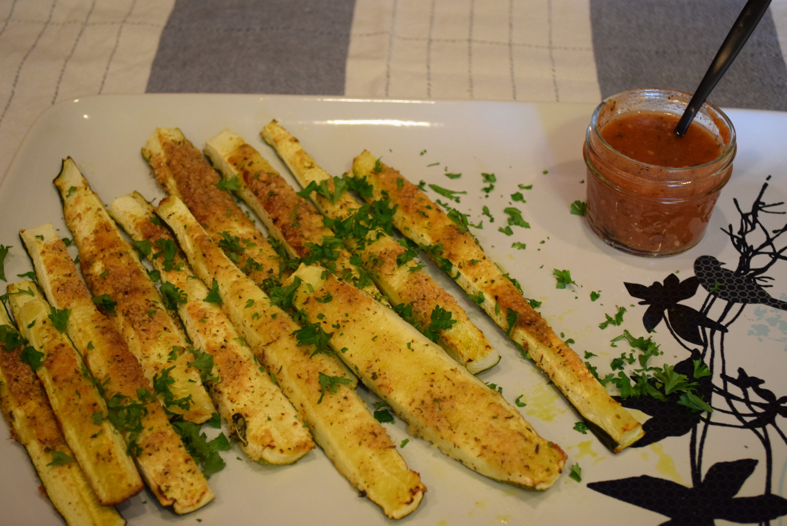 Zucchini Garlic Parmesan Wedges Recipe - The Home in Homestead