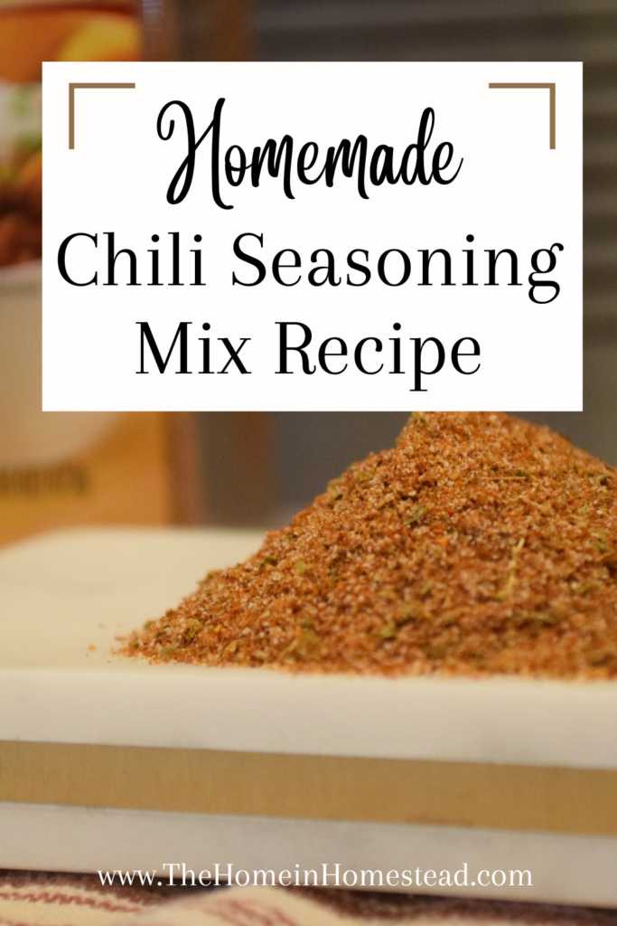 How to Make Homemade Chili Seasoning Mix | Quick & Easy Chili Mix ...