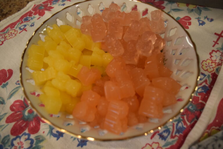 Homemade (Healthy) Gummy Bears | Simple Low Sugar Recipe - The Home in ...