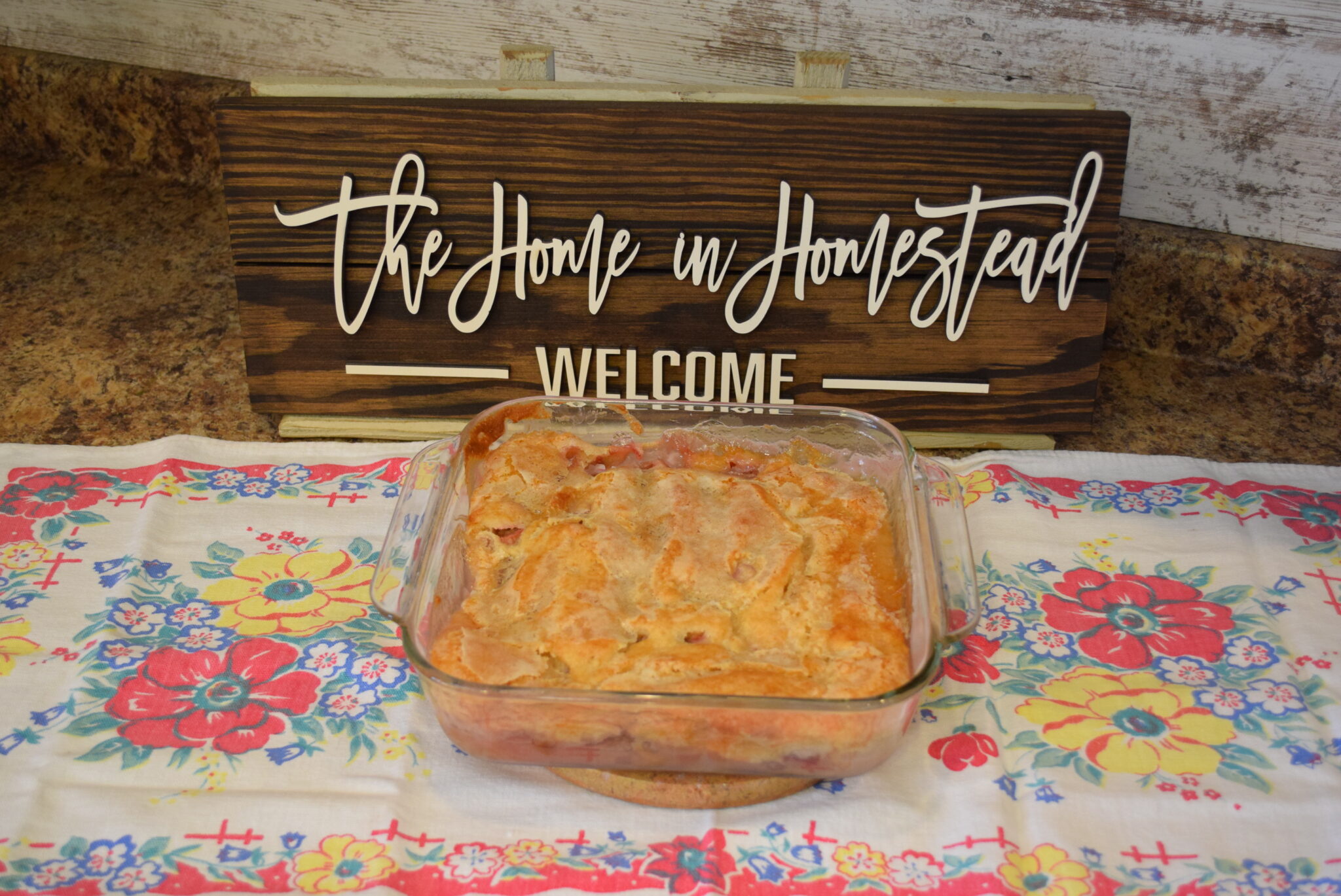 Rhubarb Pudding Cake | Good Old Fashioned Recipe Using Rhubarb! - The ...