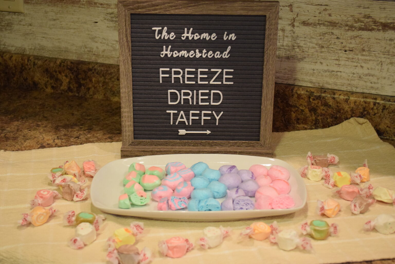 Freeze Dried Taffy | Harvest Right Freeze-Dried Candy | How to Freeze ...
