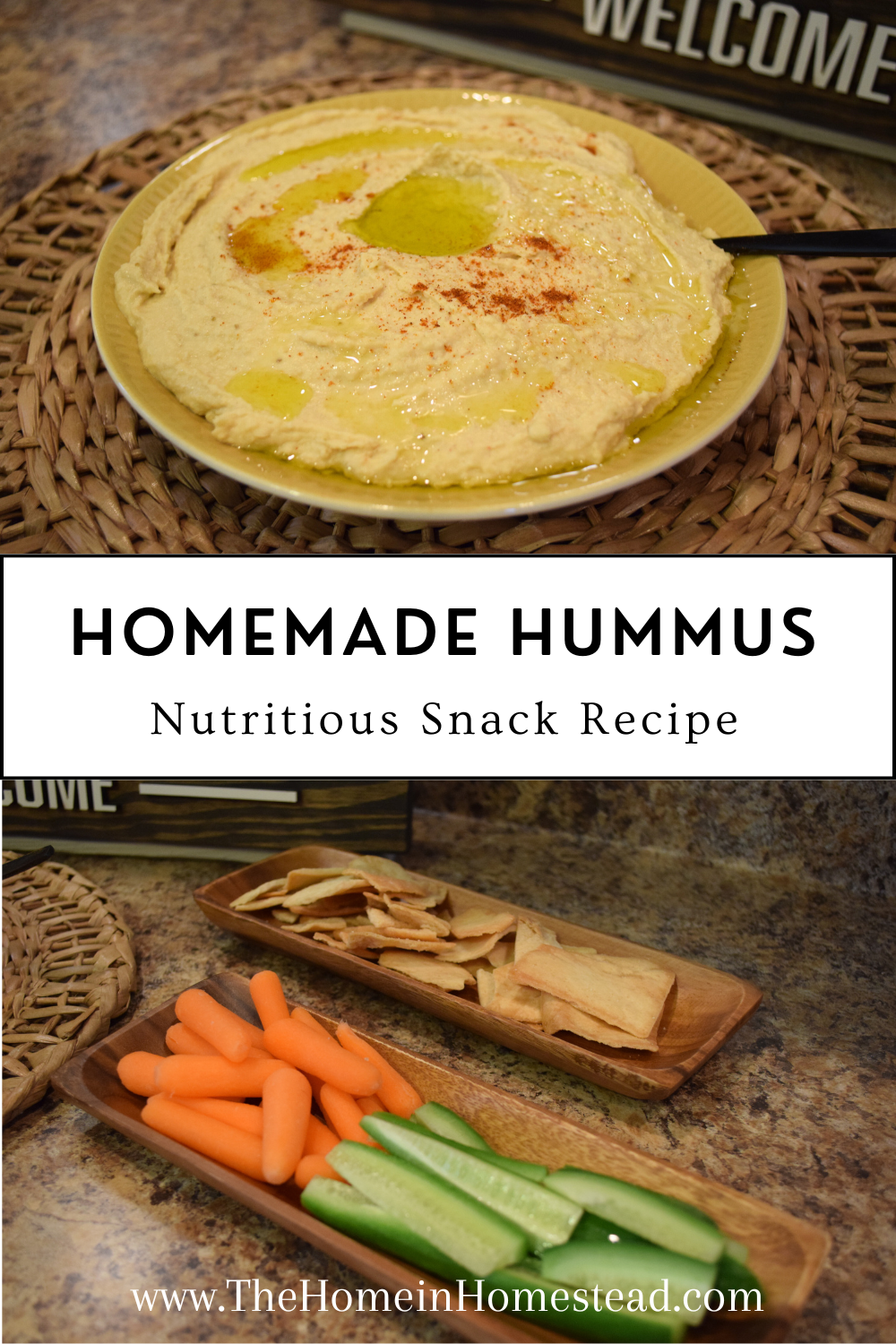 Homemade Hummus Recipe | Make a Nutritious & Delicious Snack in Minutes ...