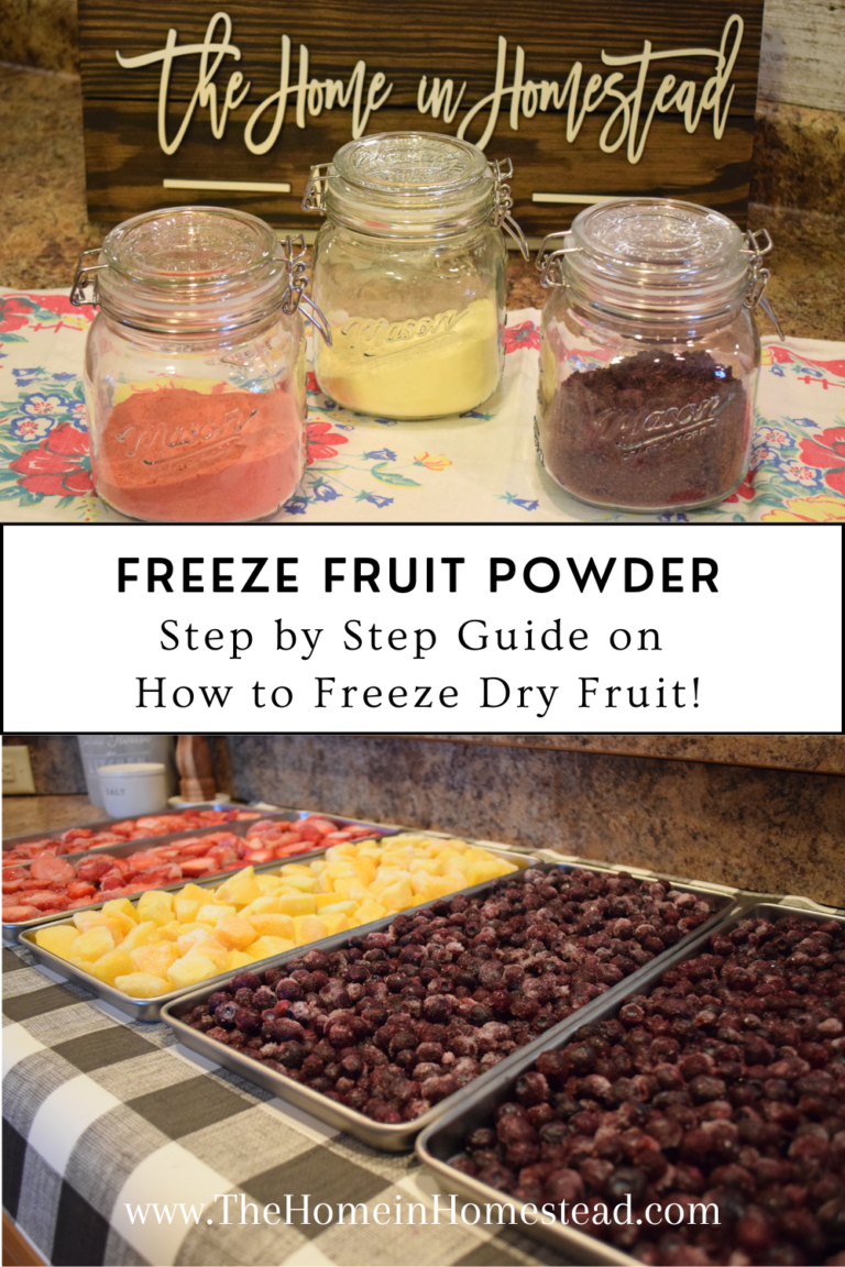 Freeze Dried Fruit for Fruit Powder | Harvest Right Freeze Dryer ...